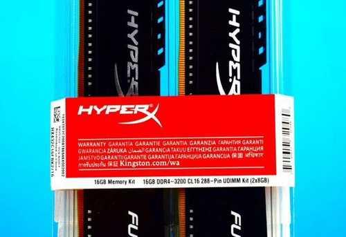 HyperX Fury DDR4 3200 мгц 16 GB