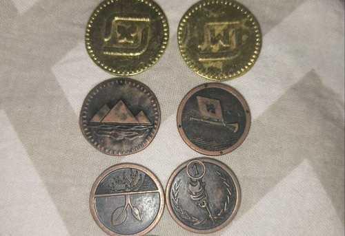 Жетоны монетки пятёрочка, магнит, обмен