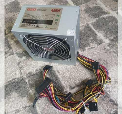 Блок питания 450wt Fox atx-450w