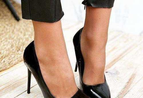Туфли женские 38 размер черные