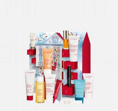 Адвент календарь Clarins advent calendar 12 boxes