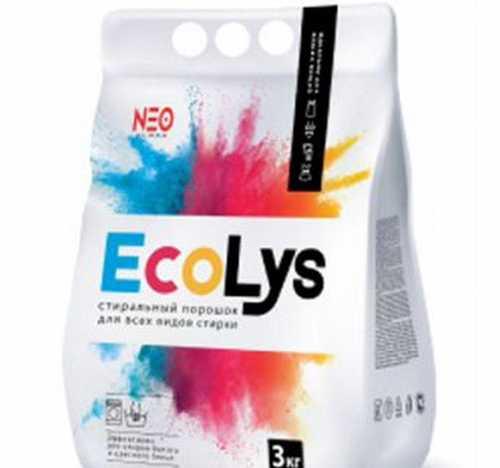 Стиральный порошок EcoLys 3 кг