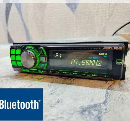 Магнитола Alpine с Bluetooth