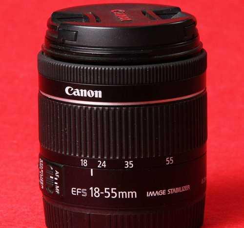 Объектив Canon EF-S 18-55 f4-5.6 IS STM