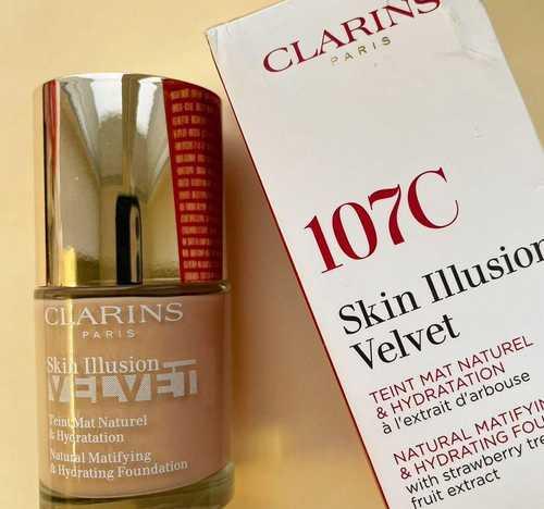 Clarins Skin Illusion Velvet Тональный крем