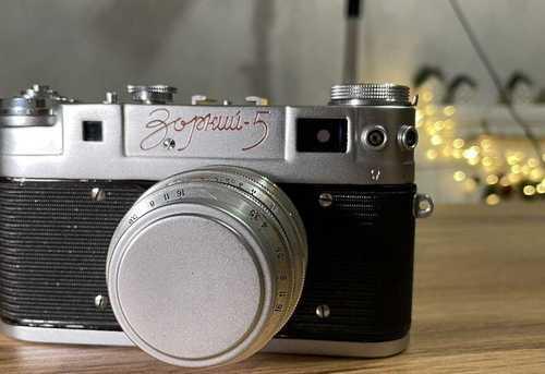 Плёночный фотоаппарат Зоркий 5