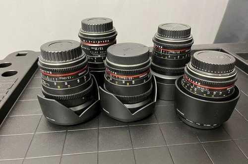 Samyang 10mm 16mm 24mm 35mm 85mm