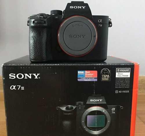 Sony A7 iii body (пробег 62300 кадров)