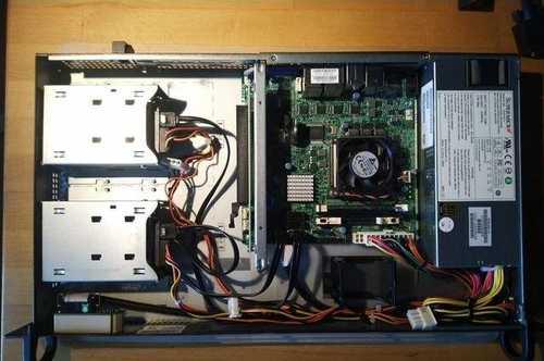 Компактный мини сервер Supermicro 504-2 Intel I7