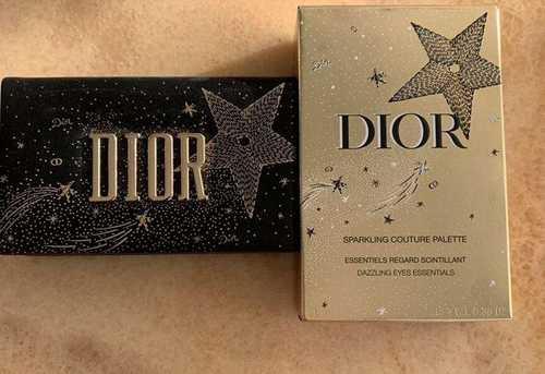 Набор теней Dior рождество, пробовала пару раз