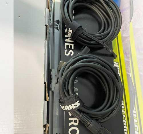 Микрофоны shure SM 48 со стойкой и кабелем