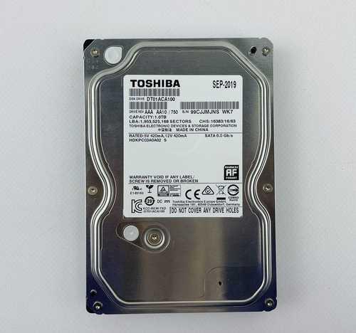 Жесткий диск HDD Toshiba 1TB