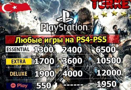 Подписка PS Plus /Турция/Украина/ dead OR alive 78