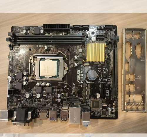 Asus H110M-R + xeon e3 1230 v5 (Аналог i7-6700)