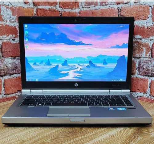 Ноутбук для учебы HP EliteBook HD14" i5 8gb SSD