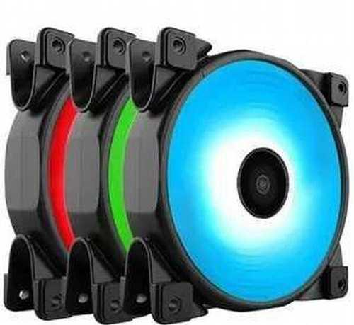 Комплект кулеров (вентиляторов) PCcooler halo RGB