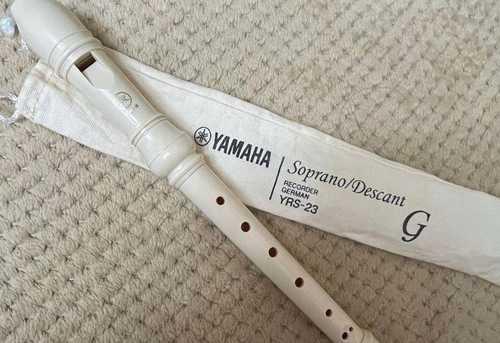 Блокфлейта сопрано, yamaha YRS-23