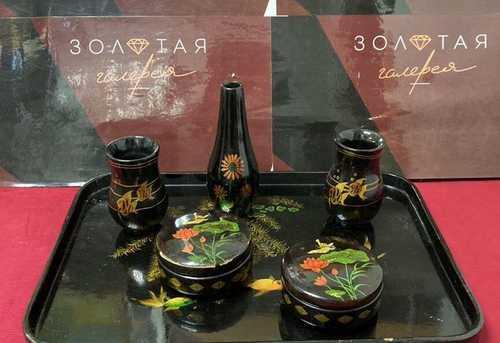Шкатулки вазы поднос вьетнам