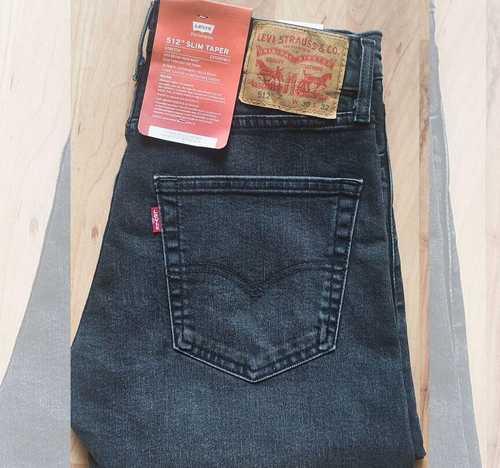 Нов Levi's 512 оригинал Slim Taper Dark Grey