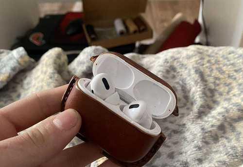 Чехол для Airpods Pro из натуральной кожи