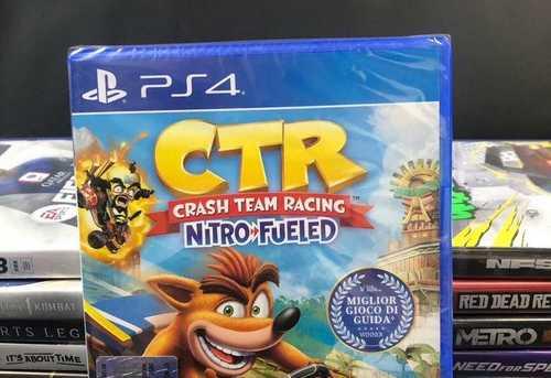 Crash team racing nitro fueled ps4 диск в пленке