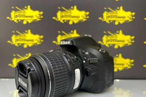 Nikon D5200 kit 18-55mm (пробег 16200) гарантия