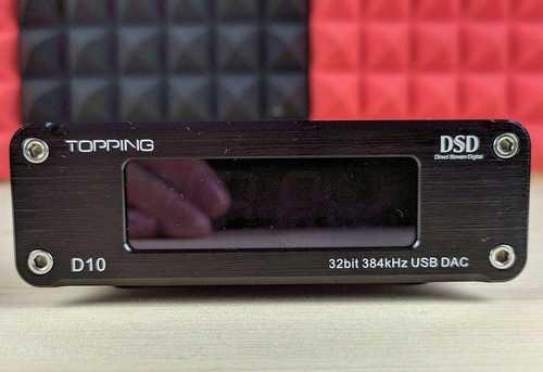 Цап usb dac Topping d10