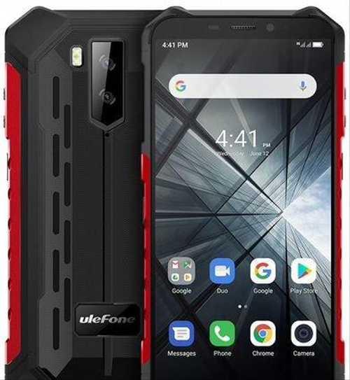 Смартфон Ulefone Armor X3 2/32GB Red Новый