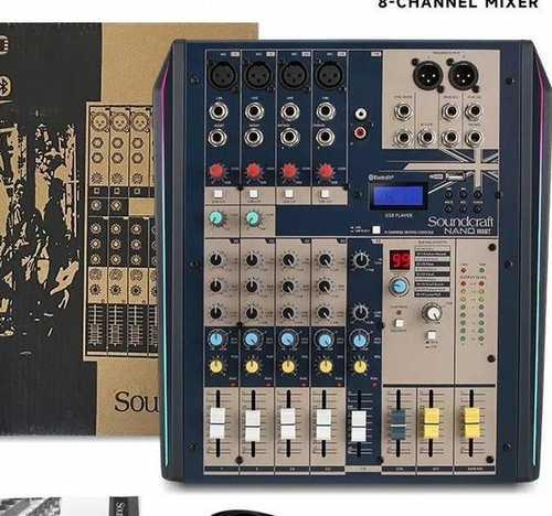 Soundcraft M8BT Профессиональный микшерный пульт с