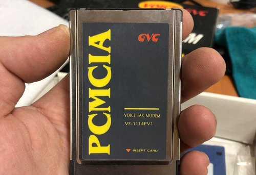 Pcmcia карта Fax modem