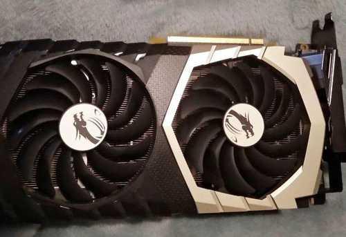 Видеокарта MSI gtx 1070ti titanium 8gb