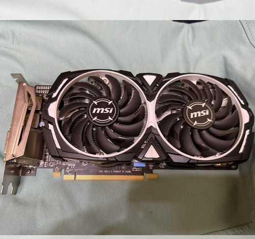 Видеокарта rx570 8gb msi armor