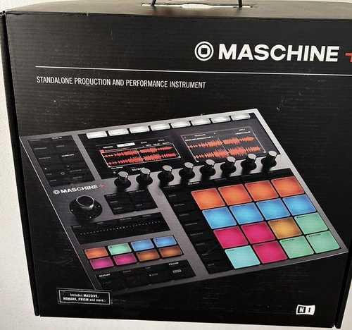 Грувбокс Native instruments maschine plus  