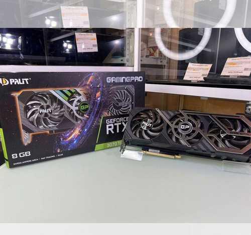 Видеокарта Palit nvidia GeForce RTX 3070 Ti 8Gb