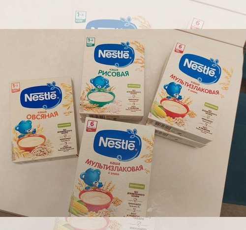 Детские каши Nestle