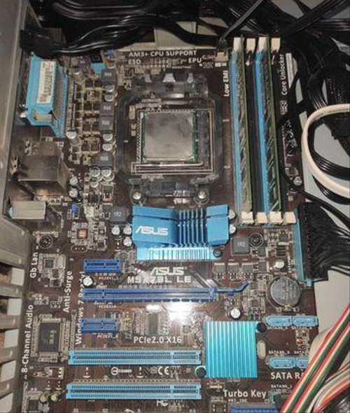 Материнская плата am3+,CPU fx6300 и озу(DDR3 1600)