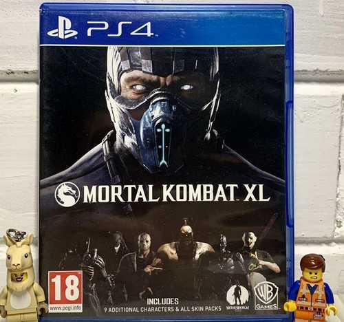 Mortal kombat XL PS4 диск