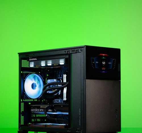 Игровой пк enigma375 RTX 3060 12GB NEW i5-12400F Jonsbo D31 STD screen black