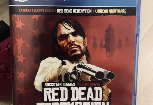Red dead redemption ps4/ps5 диск