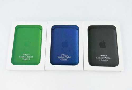 Кошелёк Apple Leather Wallet Premium