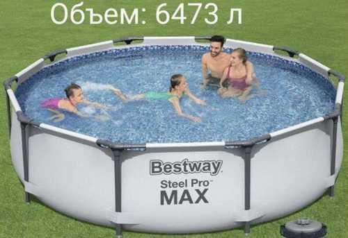 Каркасный бассейн BestWay Steel Pro Max 366x76 см