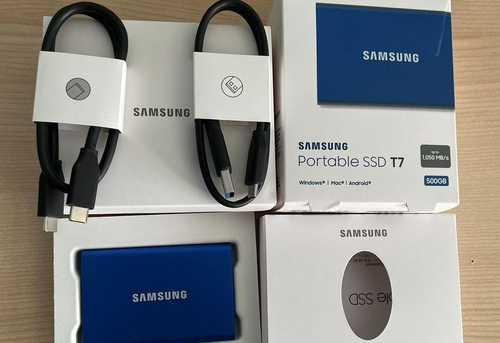 Новый внешний SSD Portable samsung T7