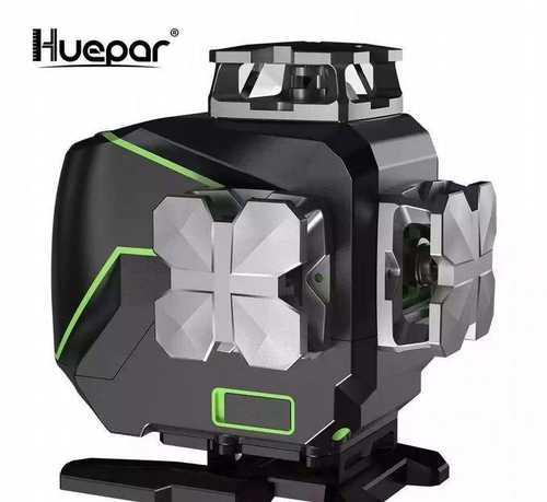 Лазерный уровень Huepar S04CG 4D новый