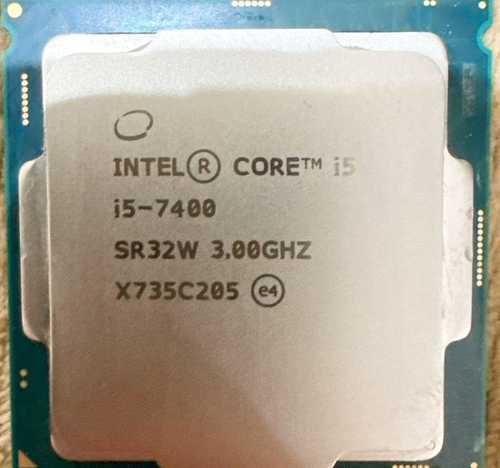 Процессор Intel core i5-7400