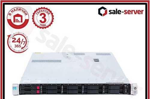 Сервер HP DL360p Gen8 10SFF E5-2620 8GB 460W