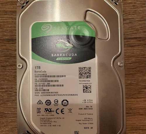 Жесткий диск Seagate Barracuda ST1000DM010