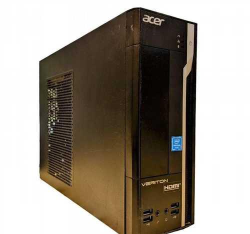 Офисный пк Acer Pentium G5400/4Gb/SSD 120Gb/220W