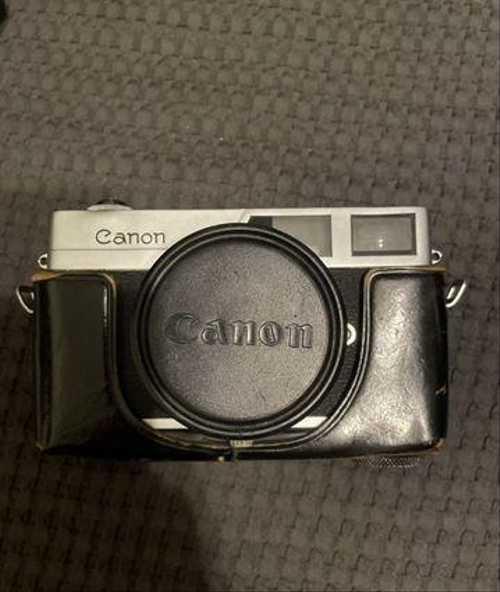 Плёночный фотоаппарат Canonet