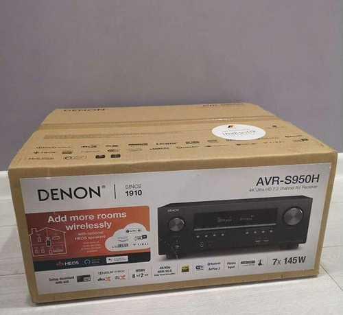 Новый запакованный флагман Denon AVR-S950H