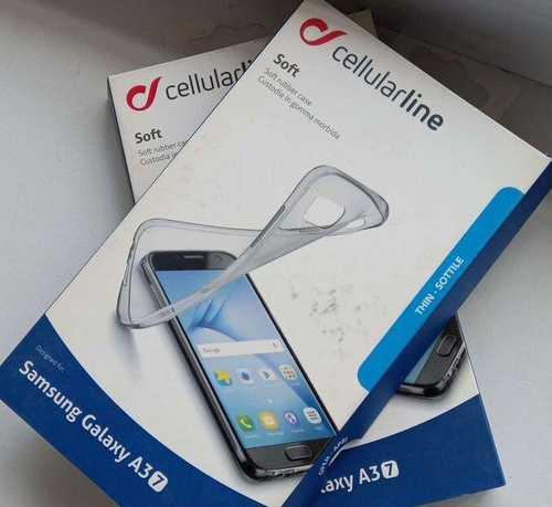 Чехол для телефона Samsung Galaxy A3 2шт